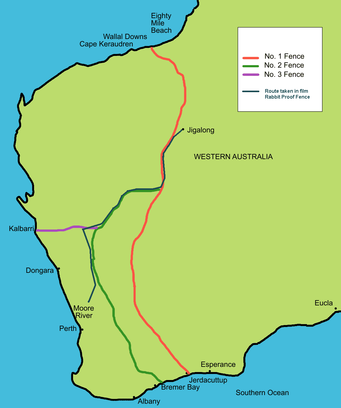 Western Australia: van Perth naar Rock Wave - Under the Trees